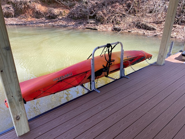 Kayak Lift & Storage Rack - Dock or Water Entry | Dock Craft