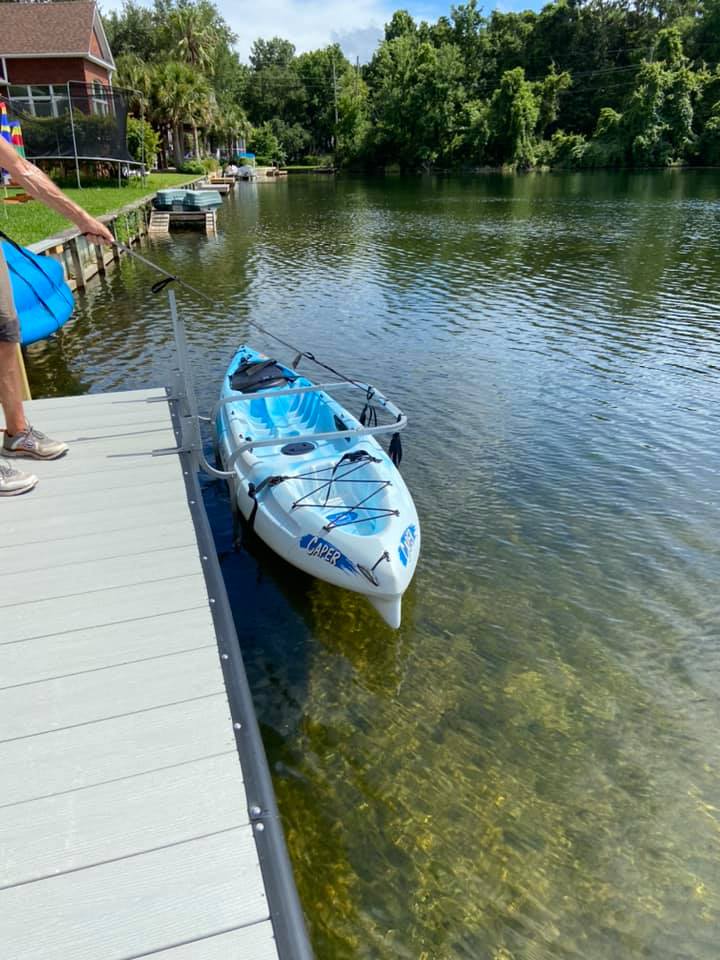 Kayak Lift & Storage Rack - Dock or Water Entry | Dock Craft