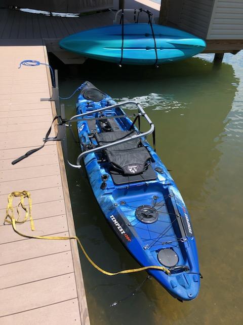 Kayak Lift & Storage Rack - Dock or Water Entry | Dock Craft