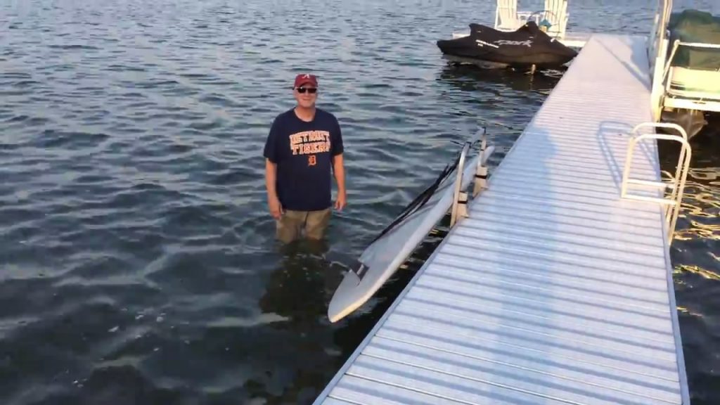 Paddleboard / SUP Lift & Storage Rack - Dock or Water Entry | Dock Craft
