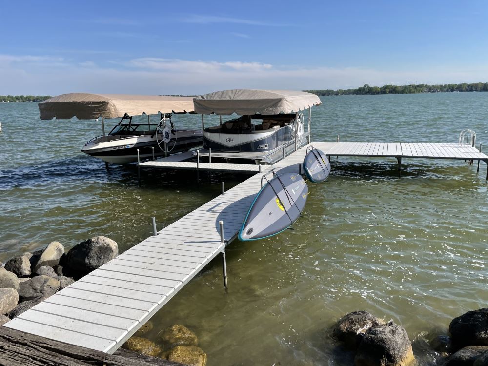 Paddleboard / SUP Lift & Storage Rack - Dock or Water Entry | Dock Craft
