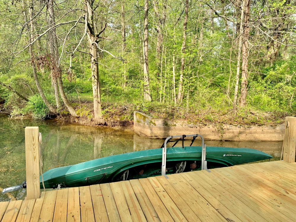 Kayak Lift & Storage Rack - Dock or Water Entry | Dock Craft
