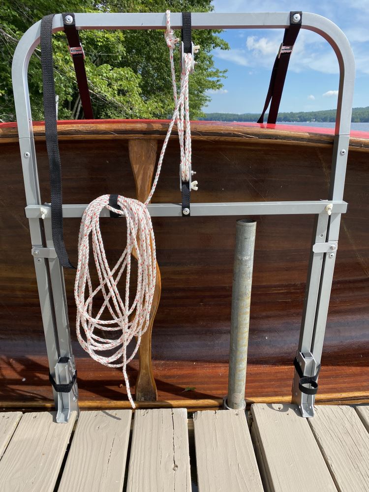 Canoe Lift and Storage for Dock Rack | Dock Craft